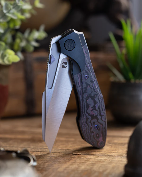 Null Knives Voodoo | Purple Haze Camo CF | NK1.7