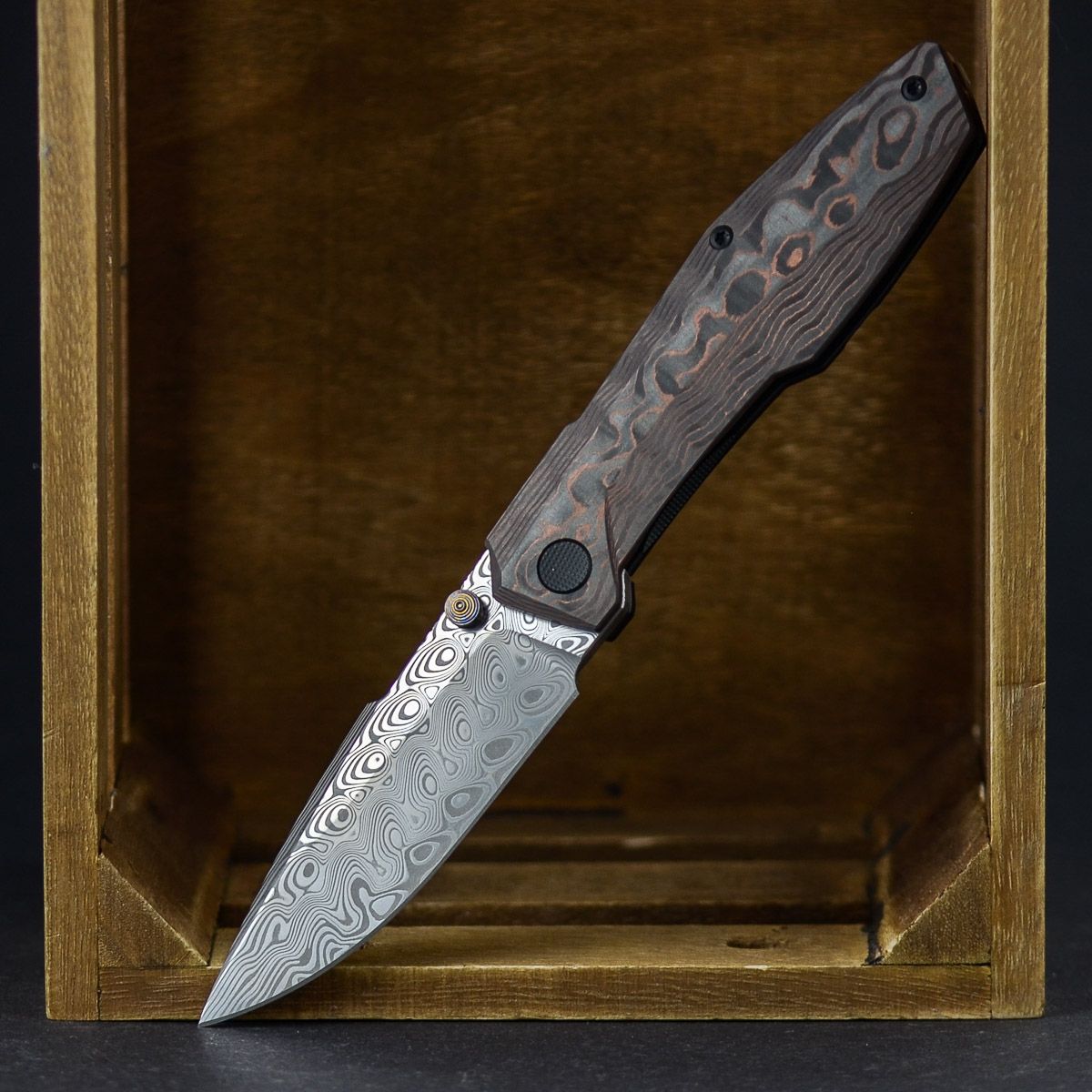 Null Knives Raiden Damast | NKR1